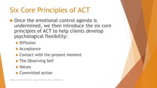 Developing Meaning and Purpose with ACT | PPTX
