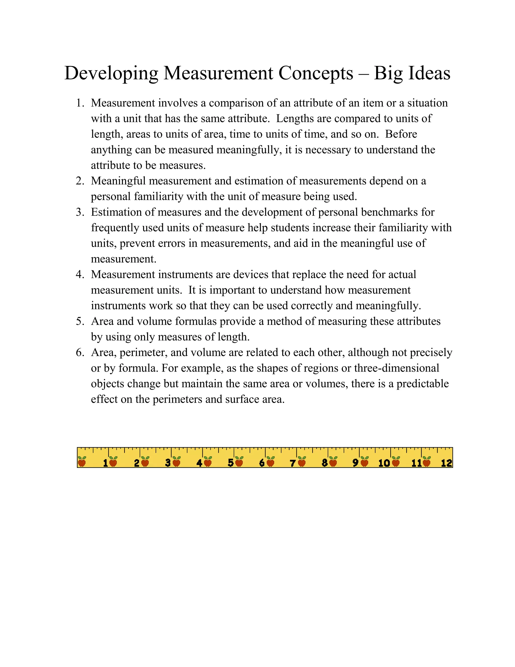 Developing Measurement Concepts | DOCX
