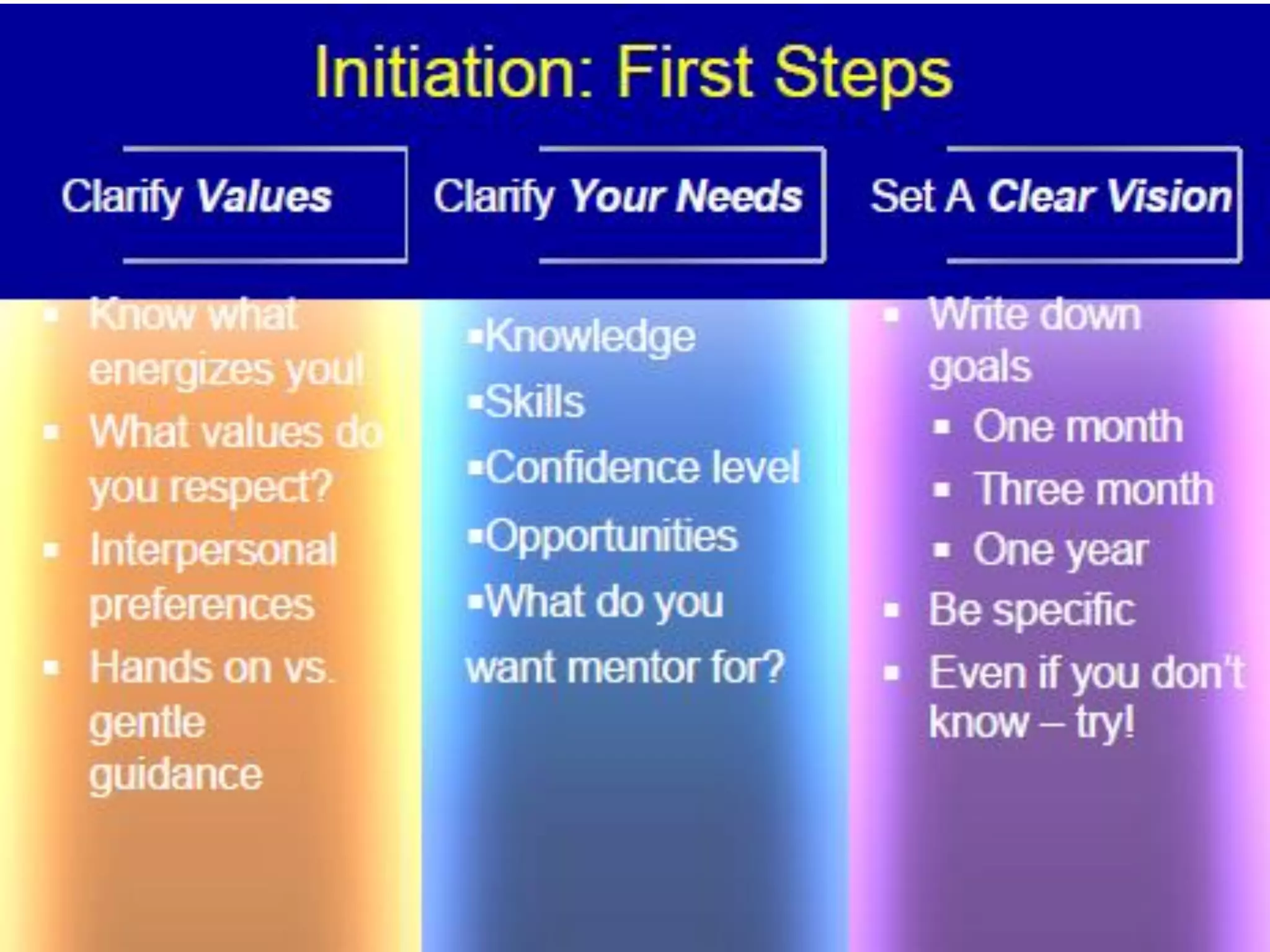 Developing mentoring program | PDF