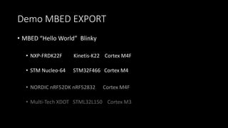 Developing micro controller applications | PPT