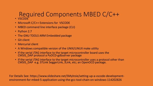 Developing micro controller applications | PPT