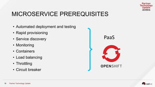 Developing microservices with wildfly swarm and deploying on openshift | PDF