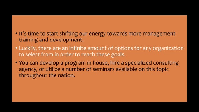 Developing Mid Level Management | PPTX