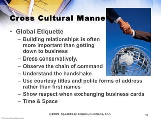 Developing Multicultural Leadership Final | PPT