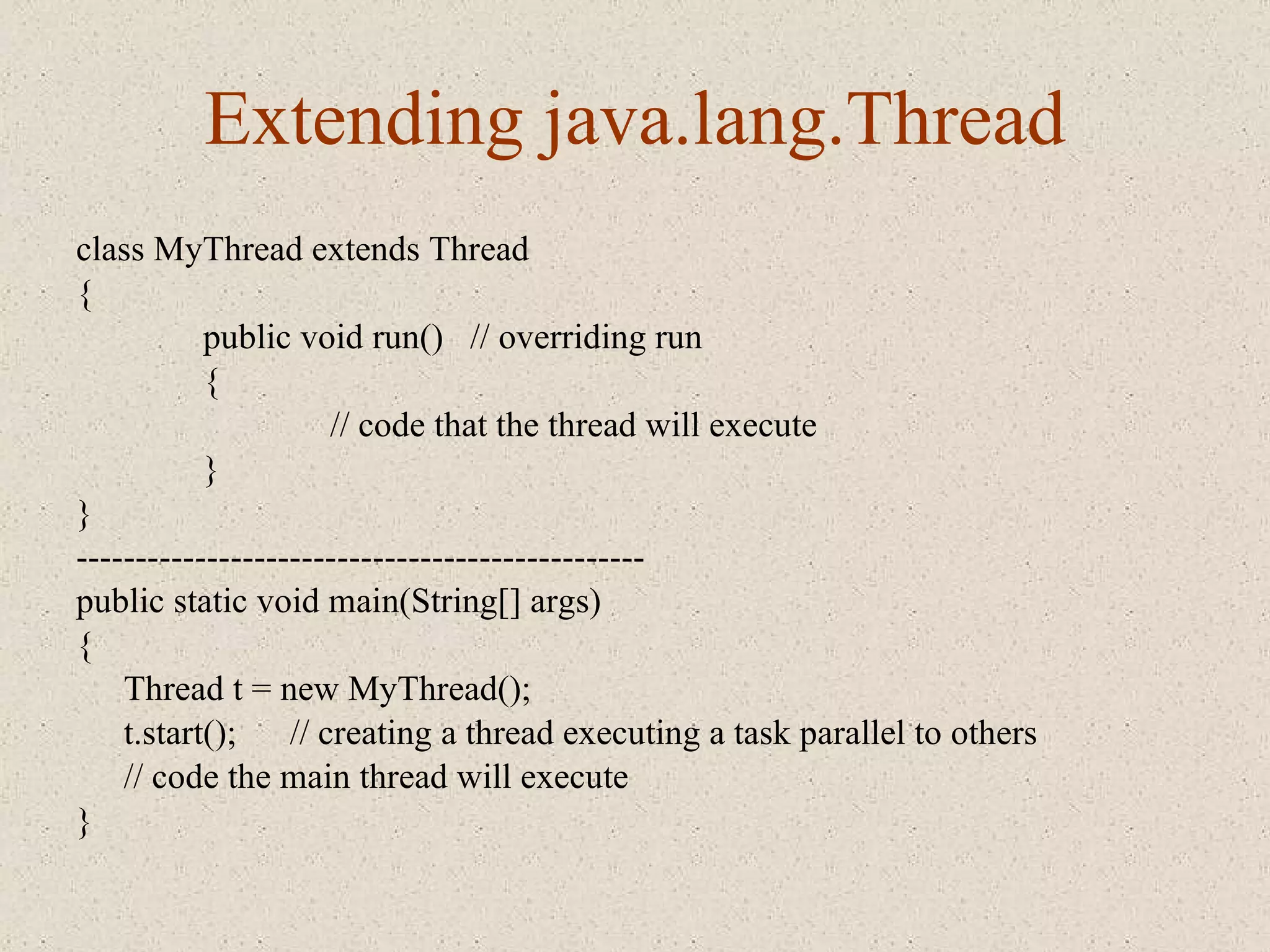 Developing Multithreaded Applications Ppt