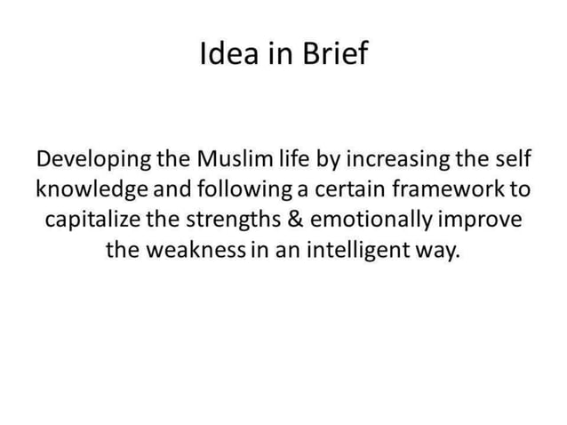 Developing muslim personality | PPT