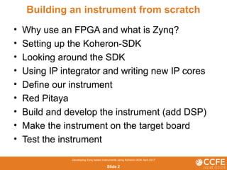 Developing new zynq based instruments | PPT
