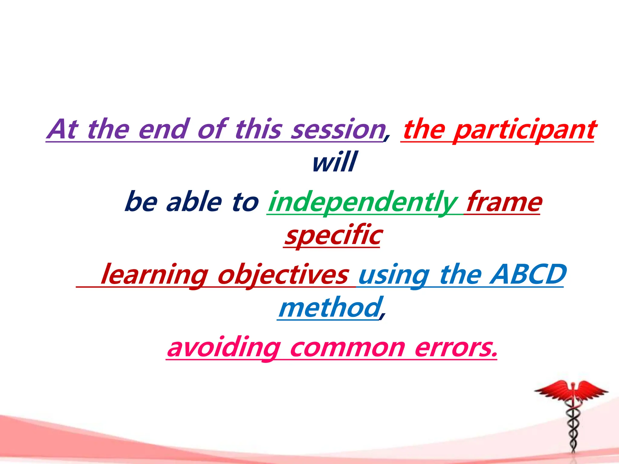 Developing learning Objectives Siva 2024.pptx
