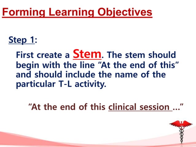 Developing learning Objectives Siva 2024.pptx