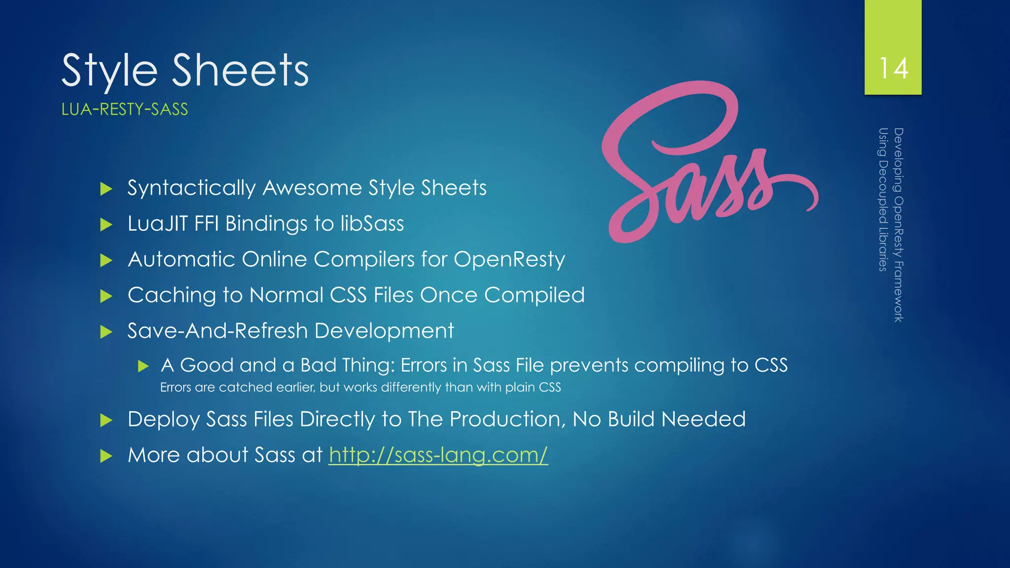 Developing OpenResty Framework | PPT