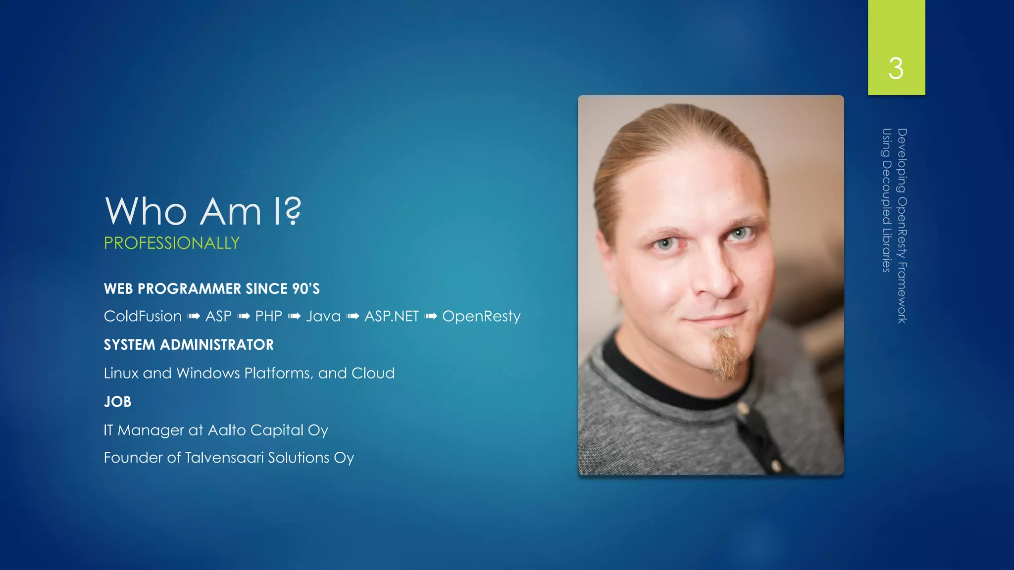 Developing OpenResty Framework | PPT