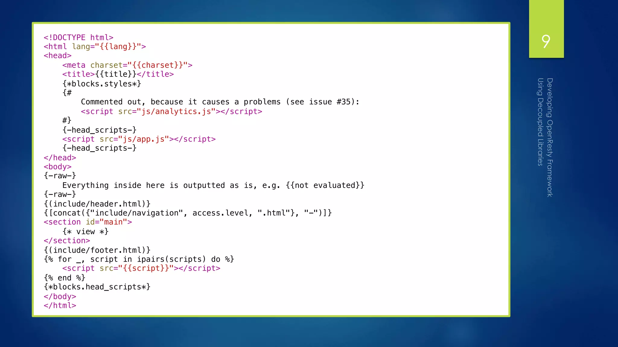 Developing OpenResty Framework | PPT