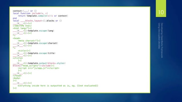 Developing OpenResty Framework | PPT