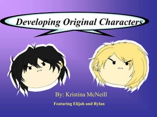 Developing original characters | PPT