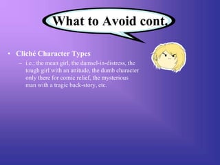 Developing original characters | PPT