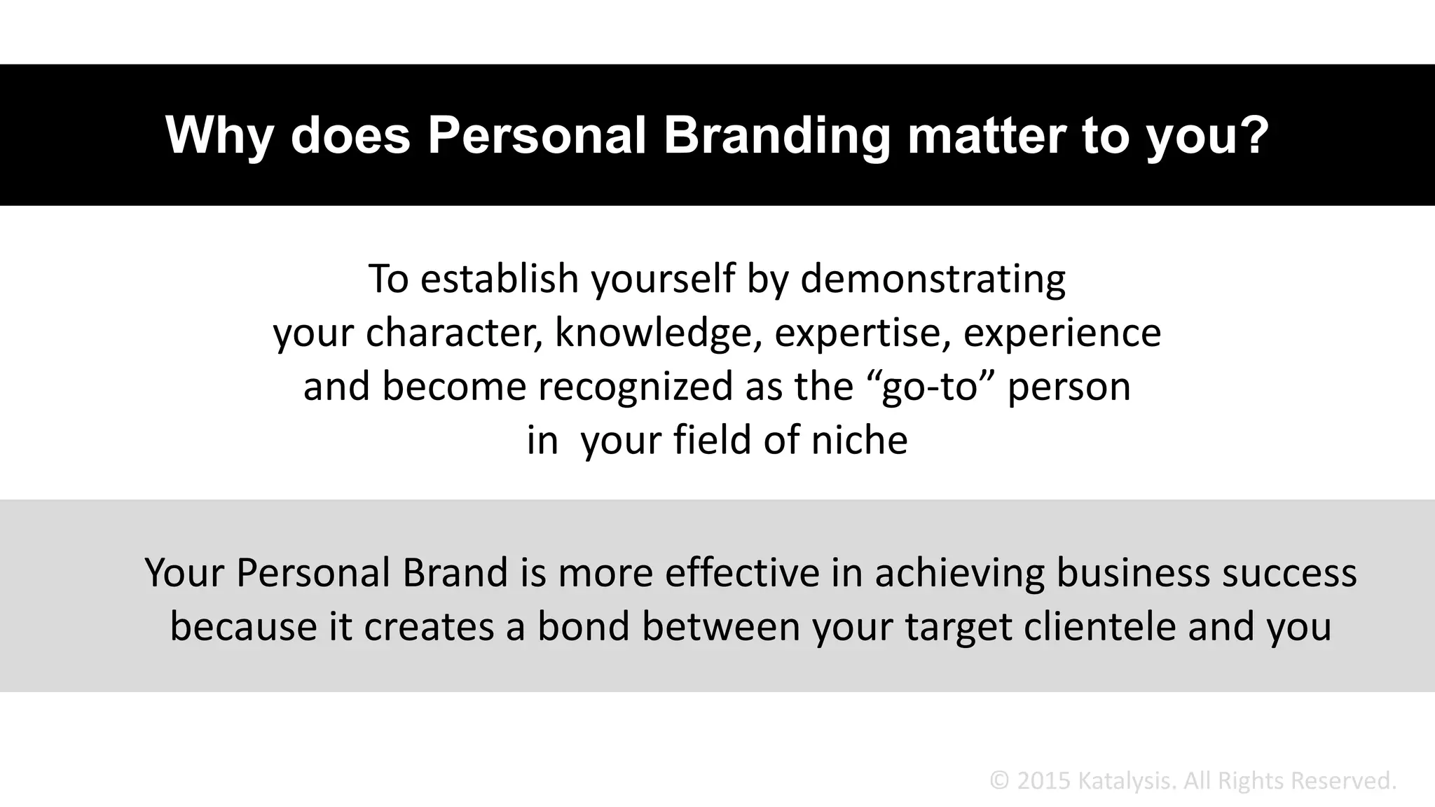 Developing personal brand | PDF