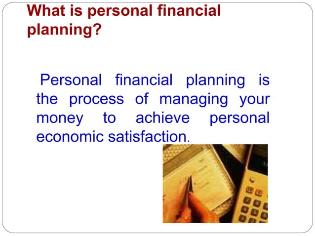 Mark Kolta | Developing Personal Financial Goals | PPT