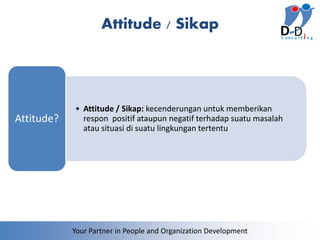 Developing positive attitude at work. | PPT
