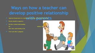 Developing positive relationships | PPTX