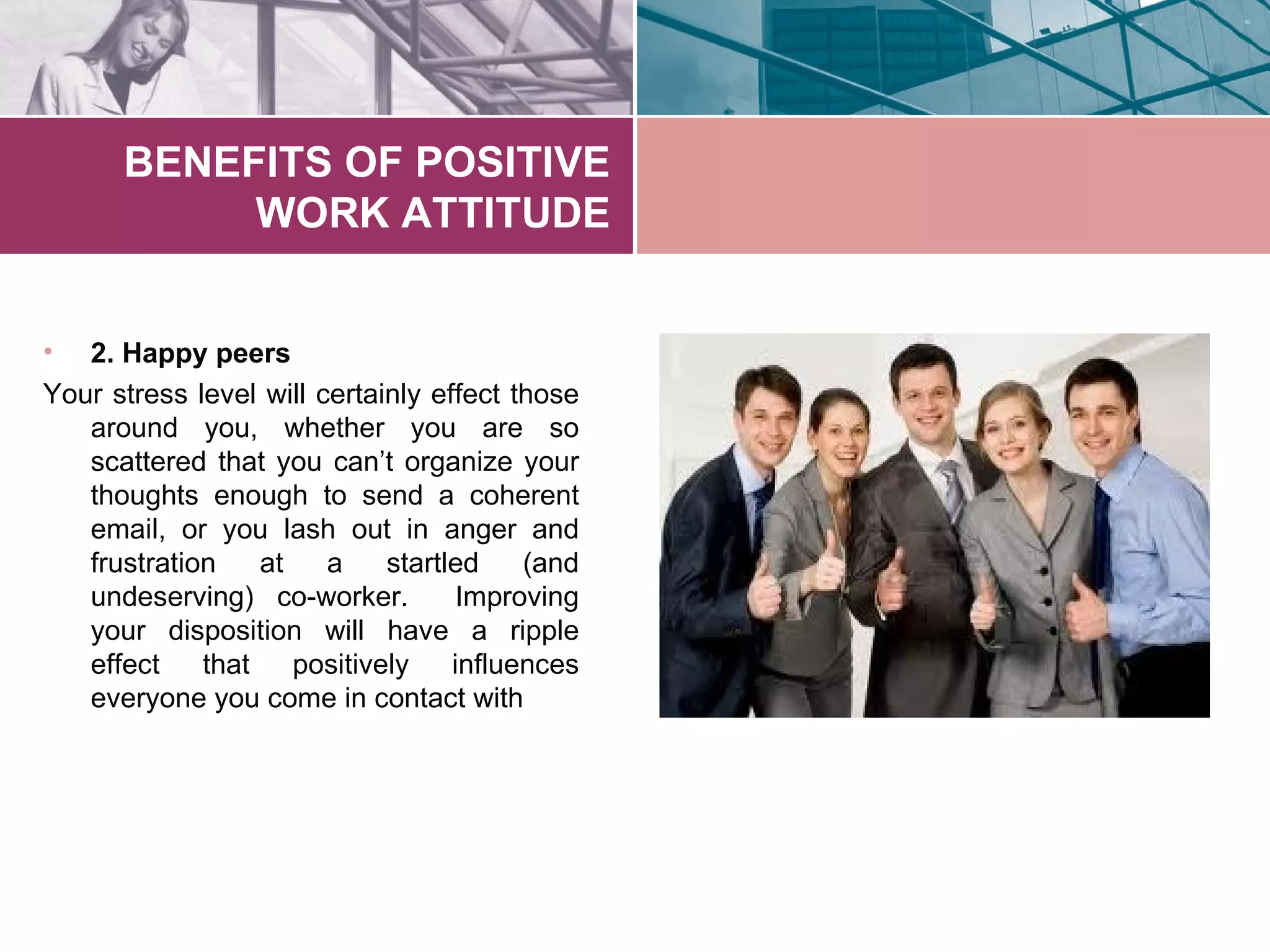 Developing Positive Work Attitudes Dbr Lecture Ppt | PPT