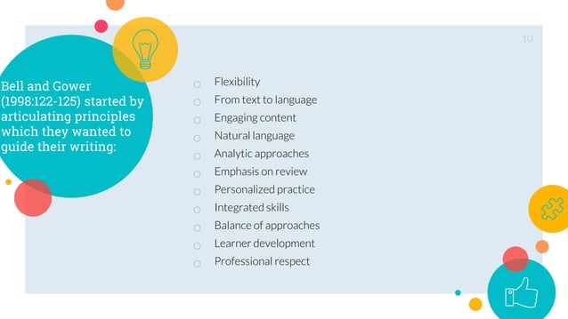 Developing principled frameworks for material development | PPTX