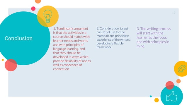 Developing principled frameworks for material development | PPTX