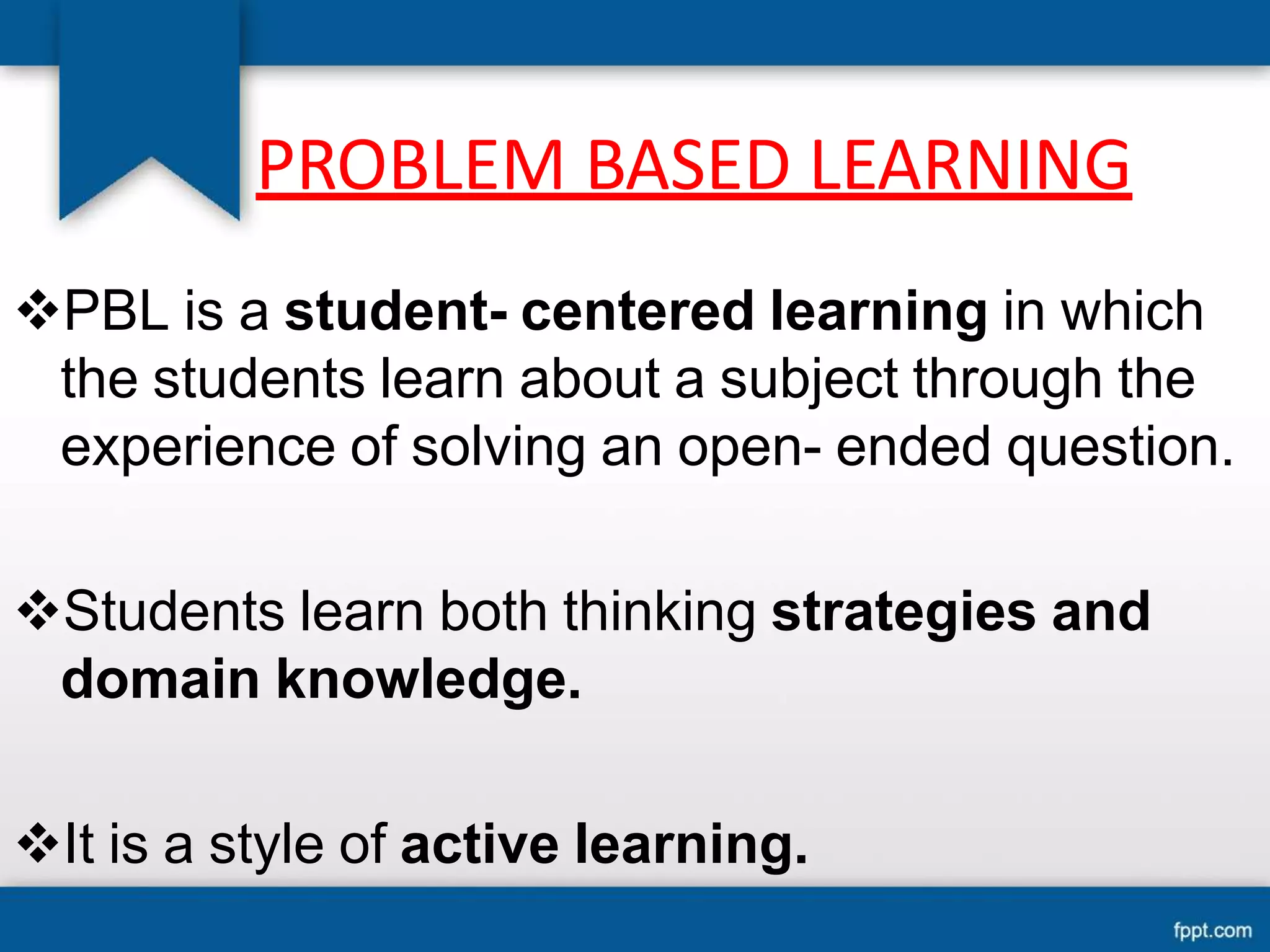 Developing problem solving | PPT