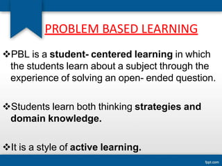 Developing problem solving | PPT
