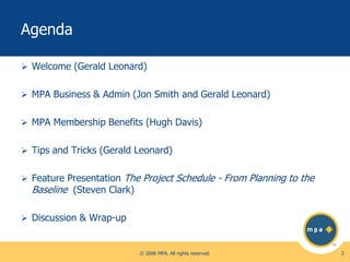 Developing Program and Milestone Plans in MS Project 2003 and 2007 | PPT