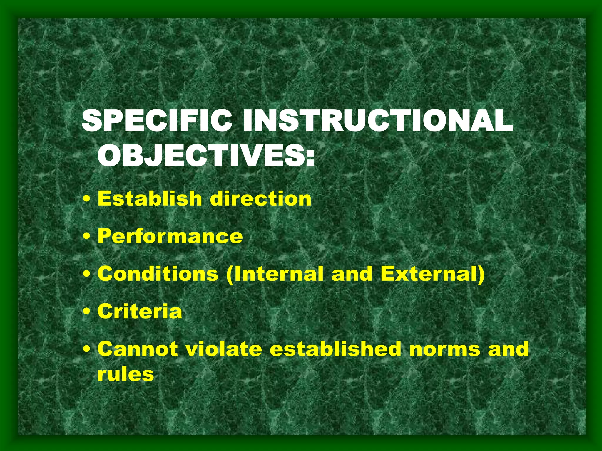 Developing program educational objectives and c os | PPT