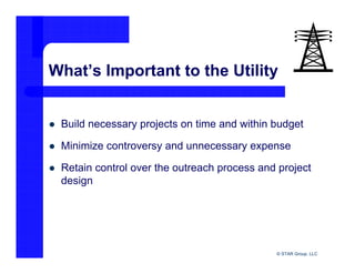 Developing Public Support For Utility Infrastructure.071309 | PPT