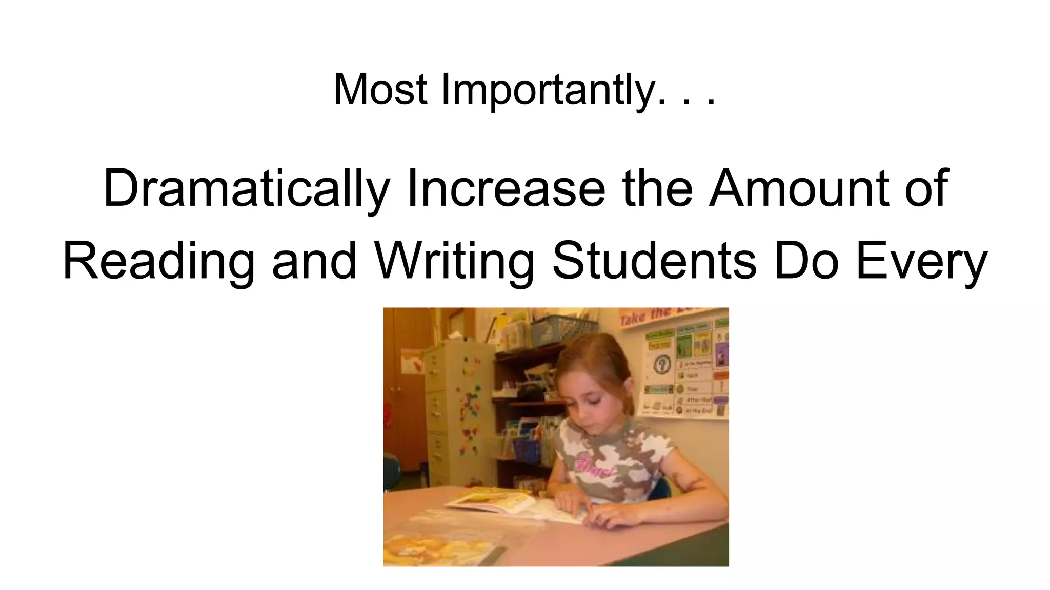 Developing reading and writing fluency 2 | PPTX