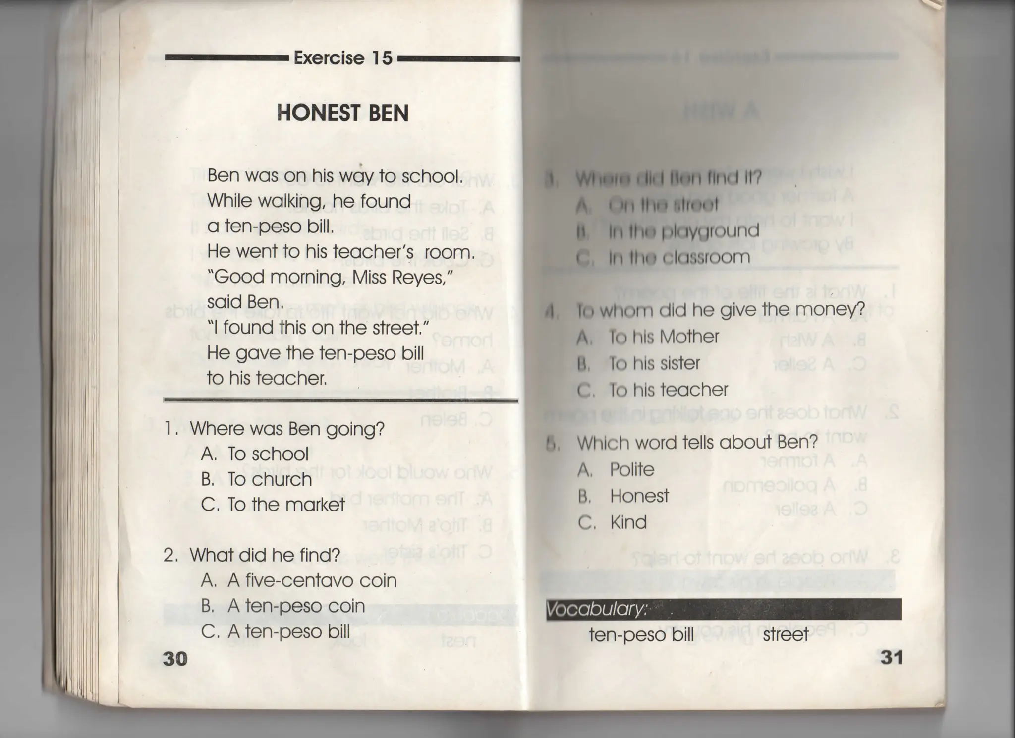 Developing Reading Power 1, a Supplemental Reading Material for Grade 1 ...