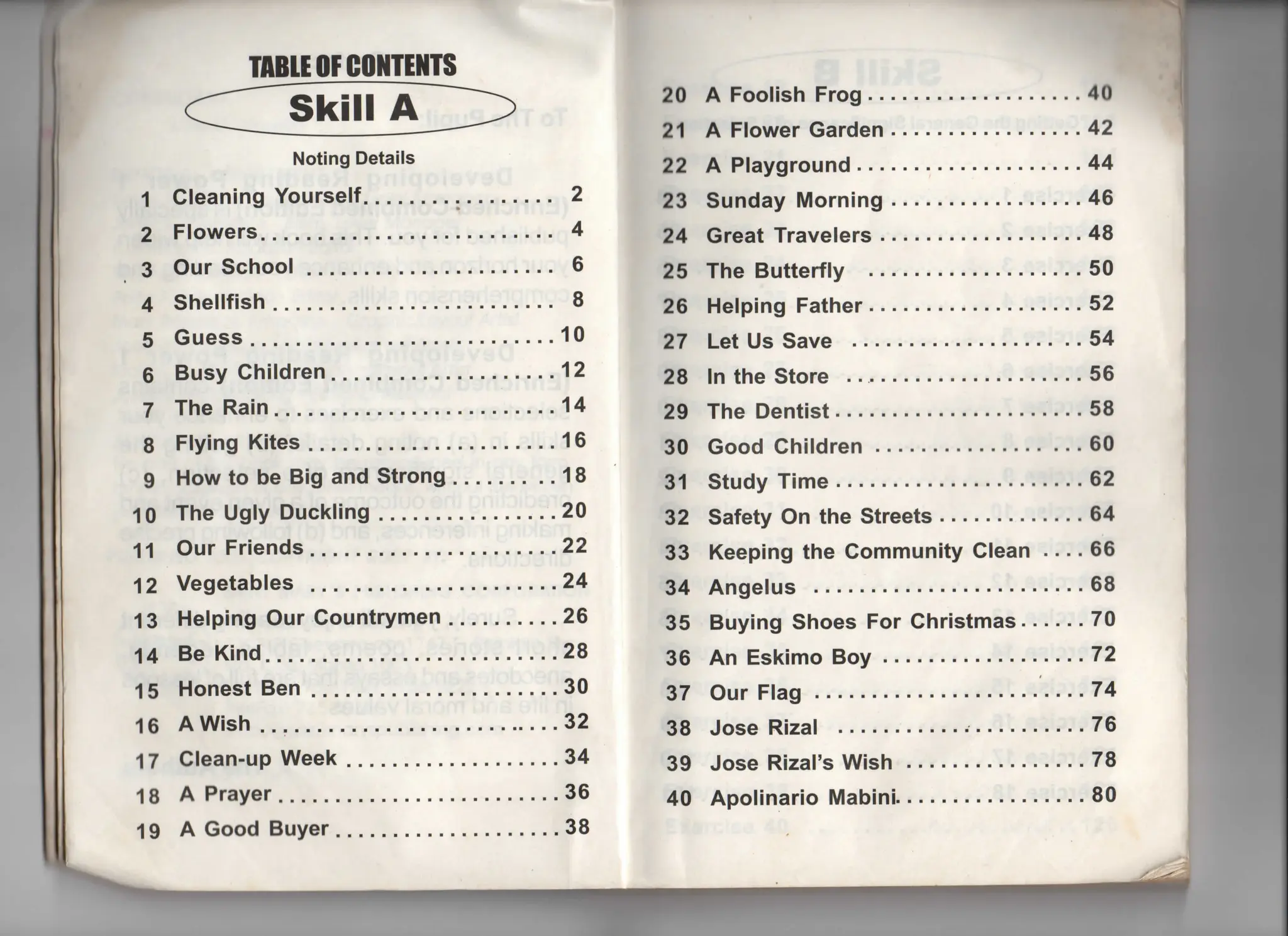 Developing Reading Power 1, a Supplemental Reading Material for Grade 1 ...