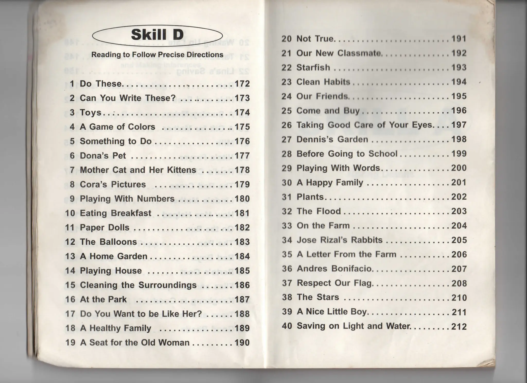 Developing Reading Power 1, a Supplemental Reading Material for Grade 1 ...