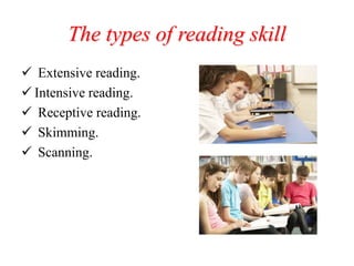 Developing reading skill (presentation) 33 | PPT