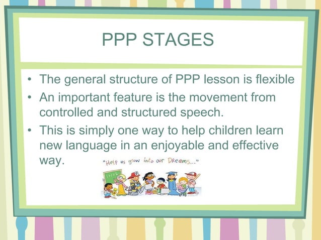 PPP teaching stages | PPT | Education