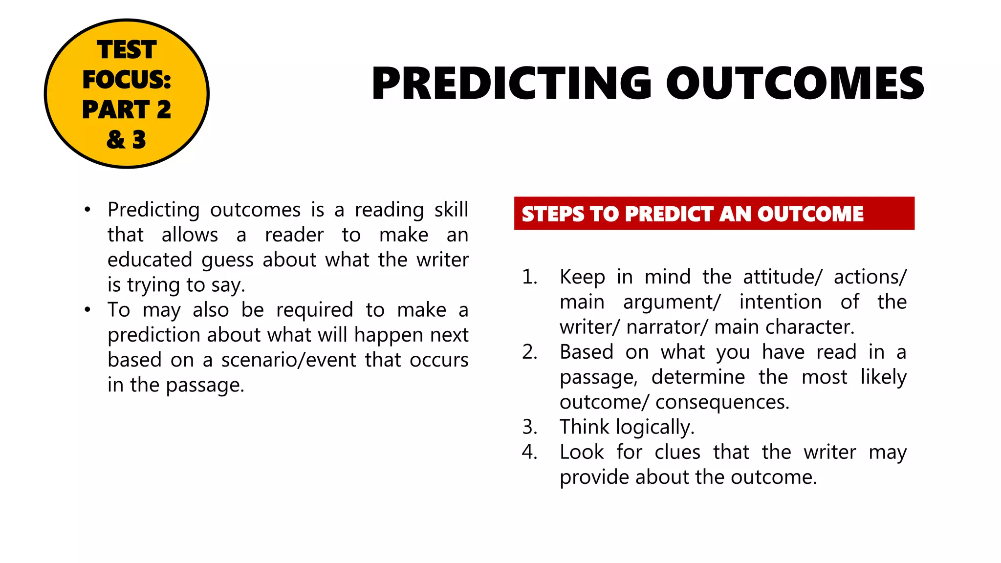 Developing reading skills | PPTX