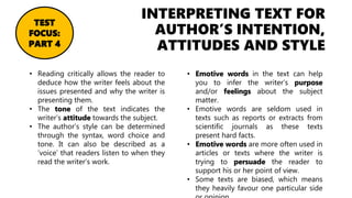 Developing reading skills | PPTX