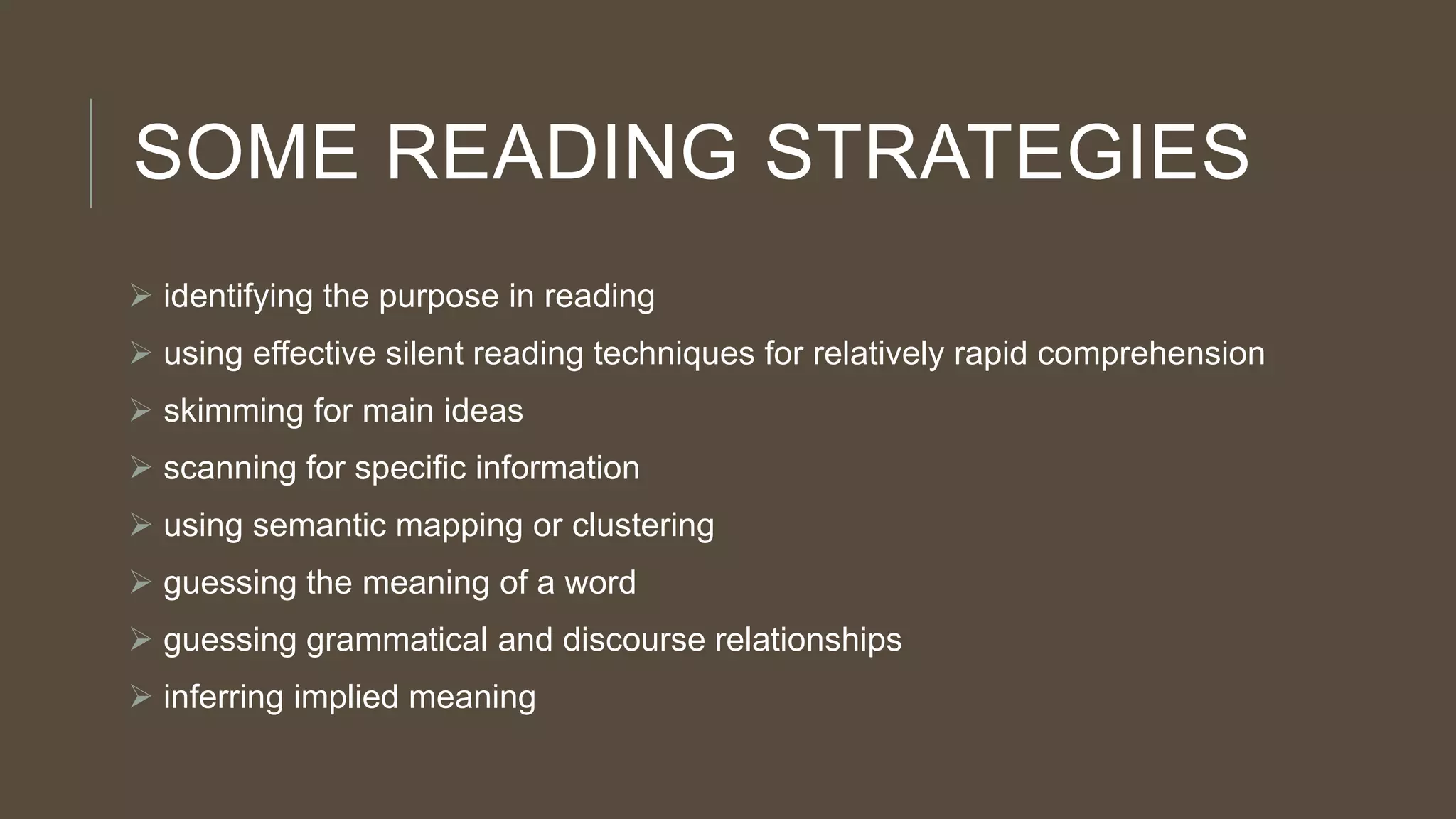 Developing Reading Strategies - British Council Malaysia - PDP 4 ELT - B1 groups | PPTX