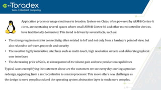 Developing Real-Time Systems on Application Processors | PPT