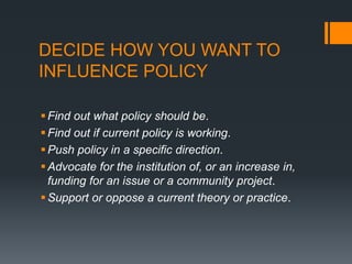 Developing Research Culture in Aid of Policy Formulation.pptx
