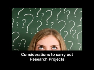 Developing research ideas | PDF | Education