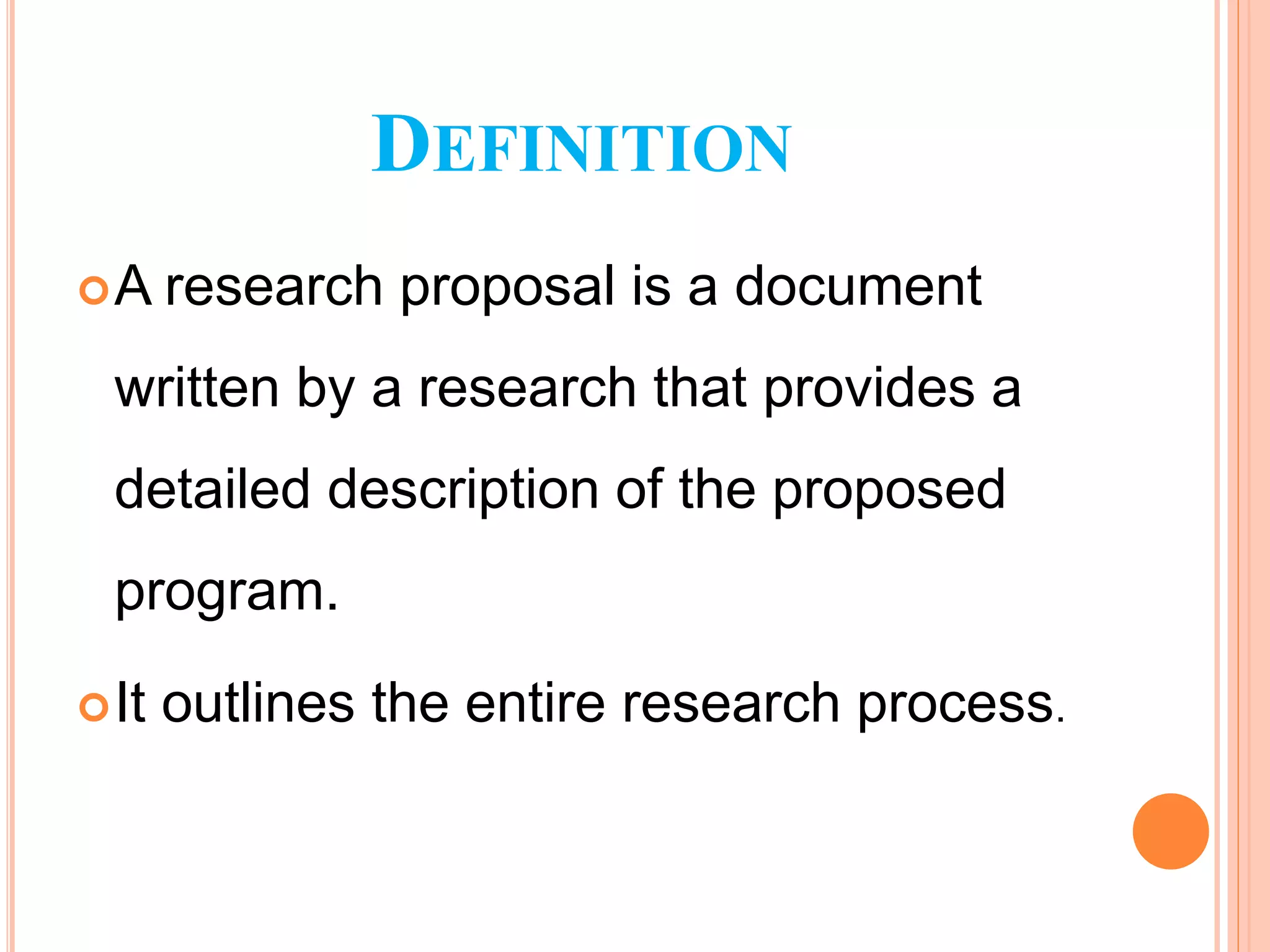 Developing research proposal | PPTX | Business and Finance