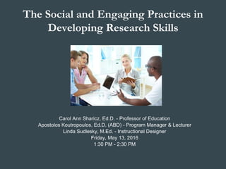 Developing research skills for our students | PPTX