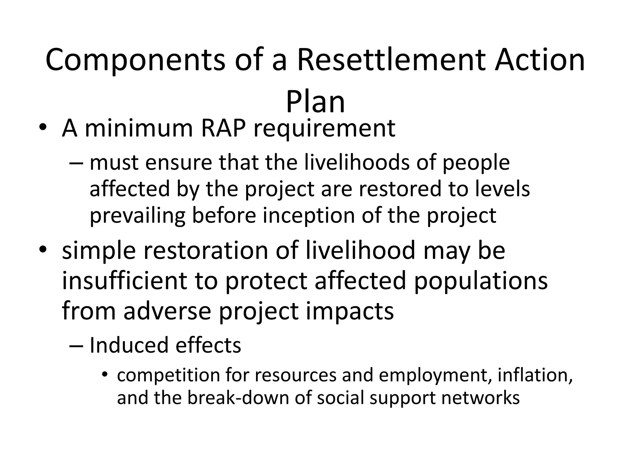 Developing Resettlement Plan (RAP).pptx