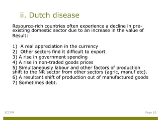 Developing resources – resource curse or resource blessing? | PPTX