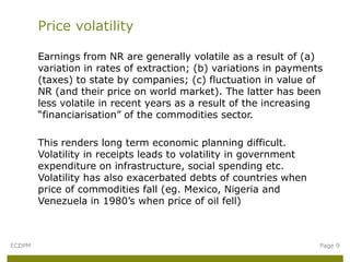 Developing resources – resource curse or resource blessing? | PPTX