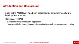 Developing safety autonomous driving solutions based on the adaptive ...