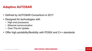 Developing safety autonomous driving solutions based on the adaptive ...